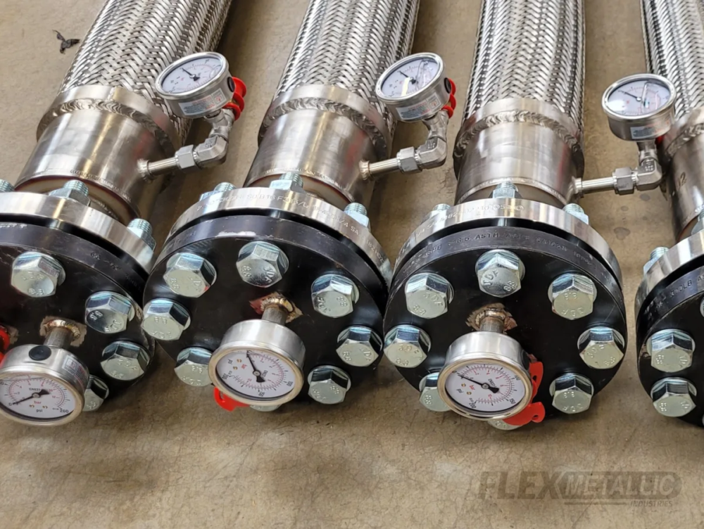 Duplex / Jacketed Metallic Hose | Flexmetallic Industries