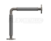 Dog Leg Metallic Hose Assemblies | Flexmetallic Industries