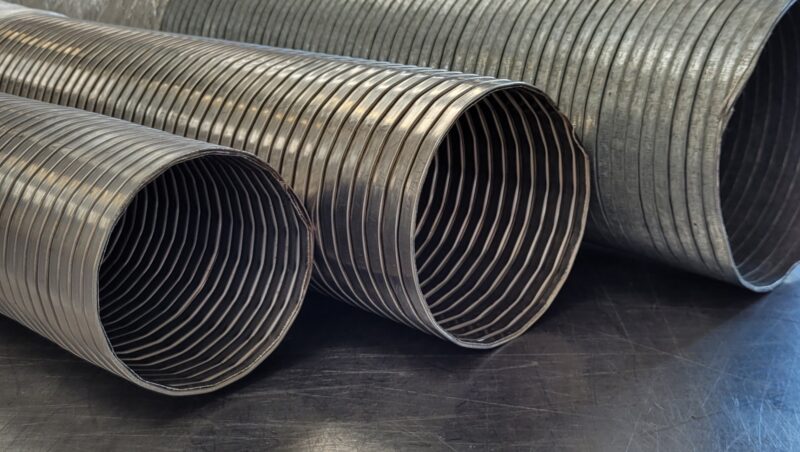 Interlocked / Stripwound Metallic Hose - 7127 | Flexmetallic Industries